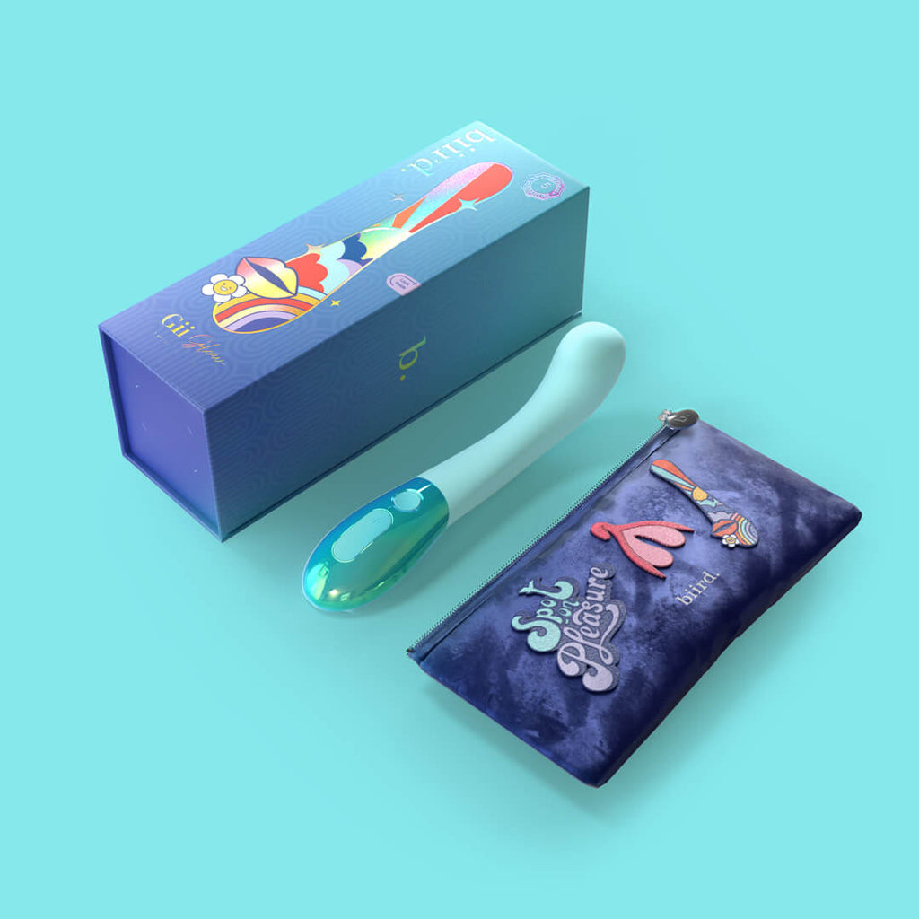 G-Spot Vibrator with 9 Different Intensities - Gii™ Glow | Biird