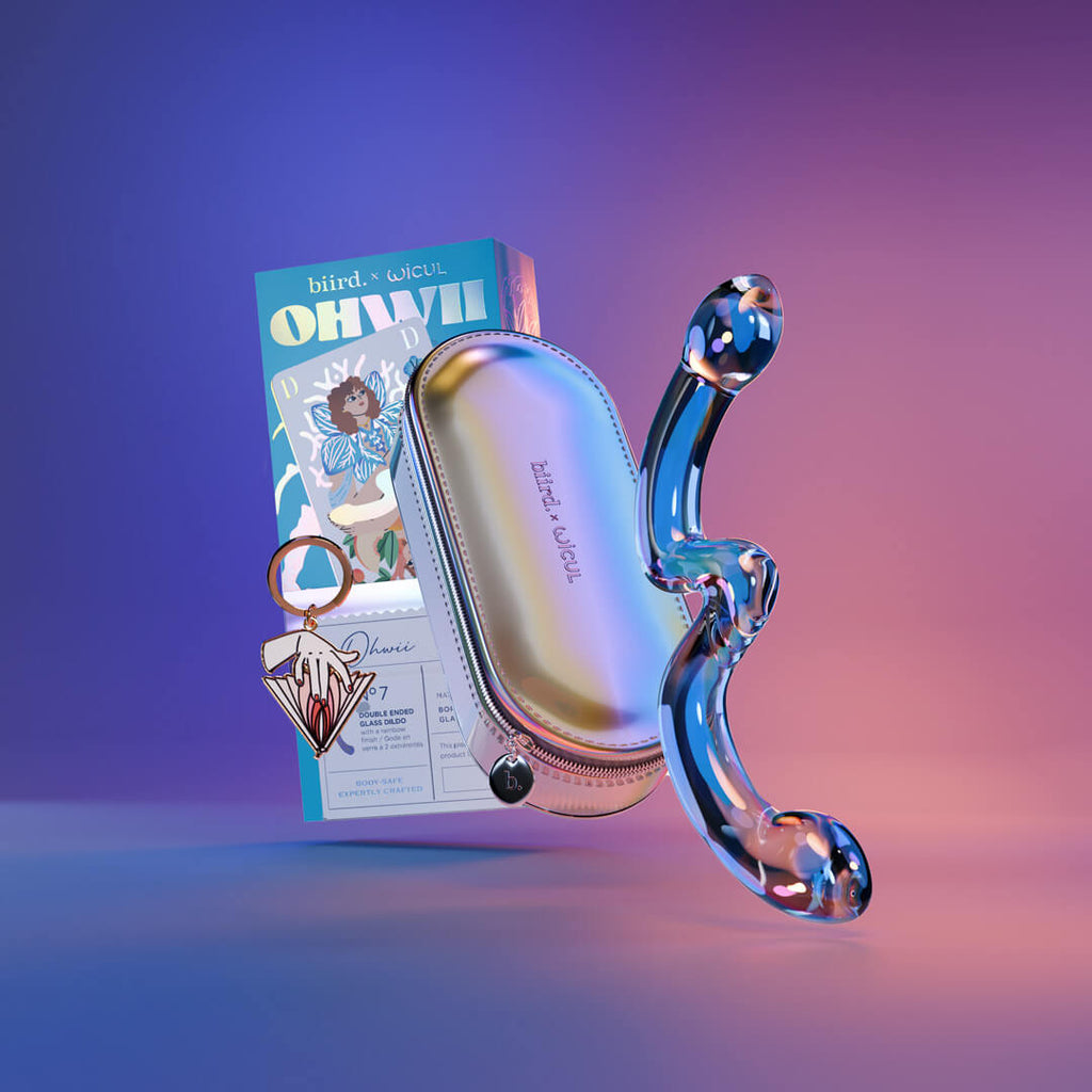 Glass Dildo for G-Spot & P-Spot - Ohwii by Wicul | Biird